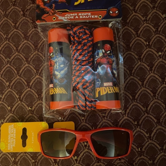 Spiderman | Toys | Nwt Spiderman Jump Rope With Red Sunglasses | Poshmark